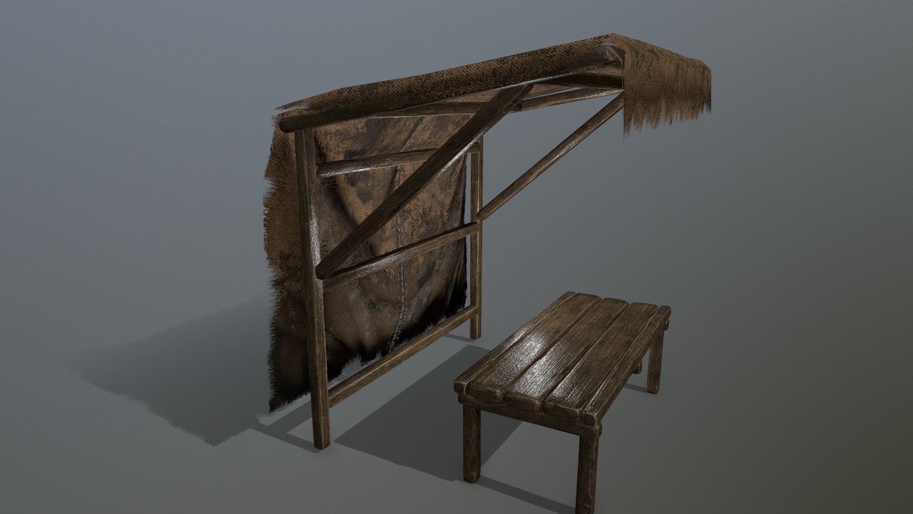 ArtStation - market_bench | Resources