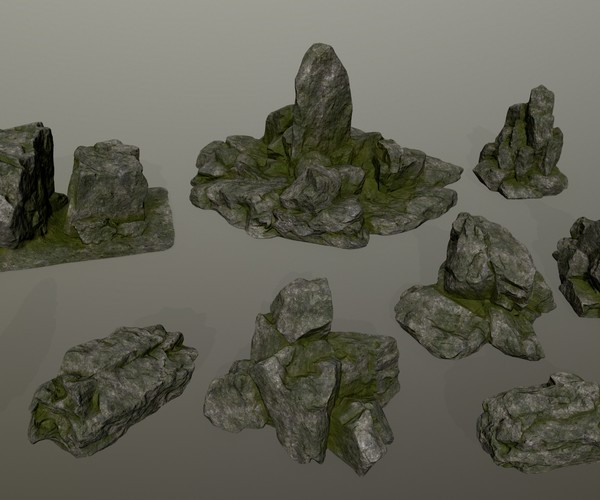ArtStation - foreset rocks | Resources