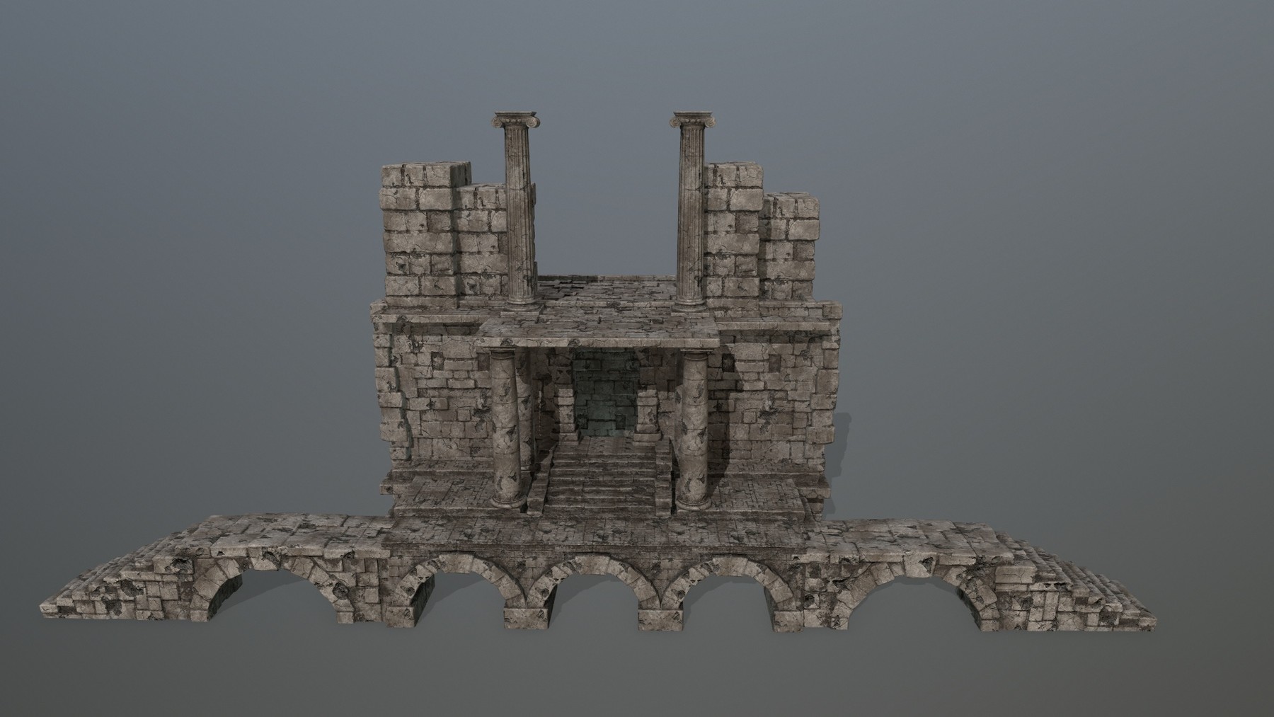 ArtStation - ruin set | Resources