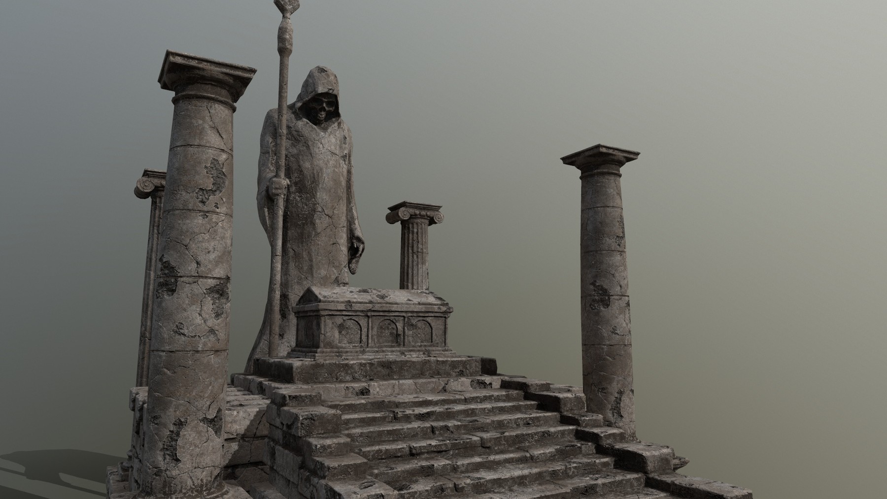 ArtStation - ruin set | Resources
