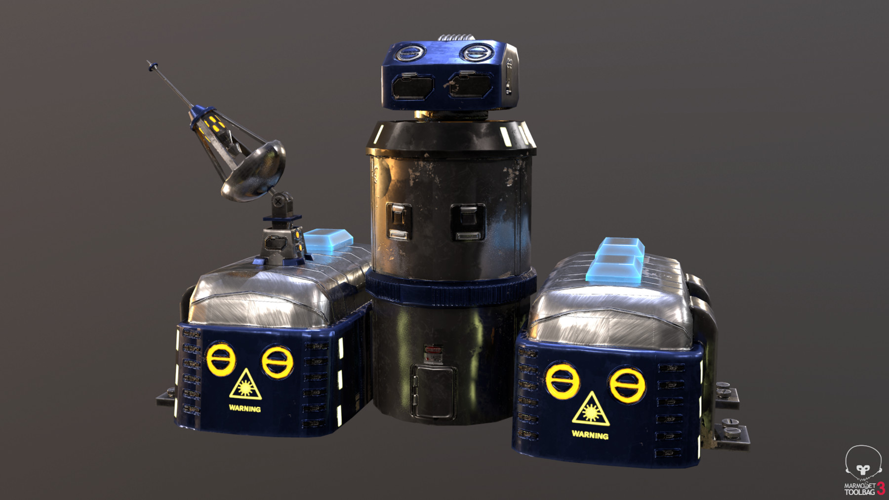 ArtStation - Sci-Fi Laser Tower | Game Assets