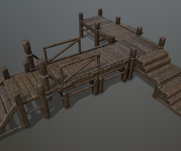 ArtStation - Wood_bridge | Resources