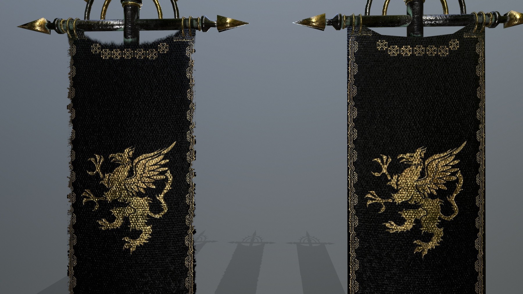 ArtStation - flag set | Game Assets