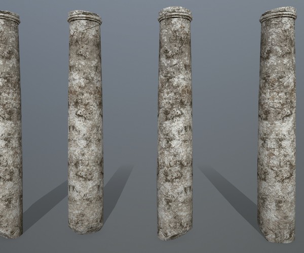 ArtStation - Broken_Column_Set | Resources