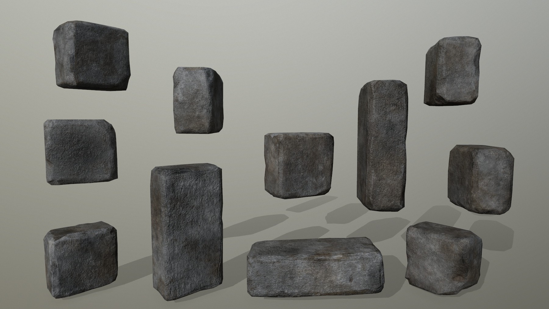 ArtStation - stone set | Resources
