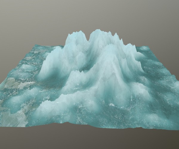 ArtStation - ice mountain | Resources