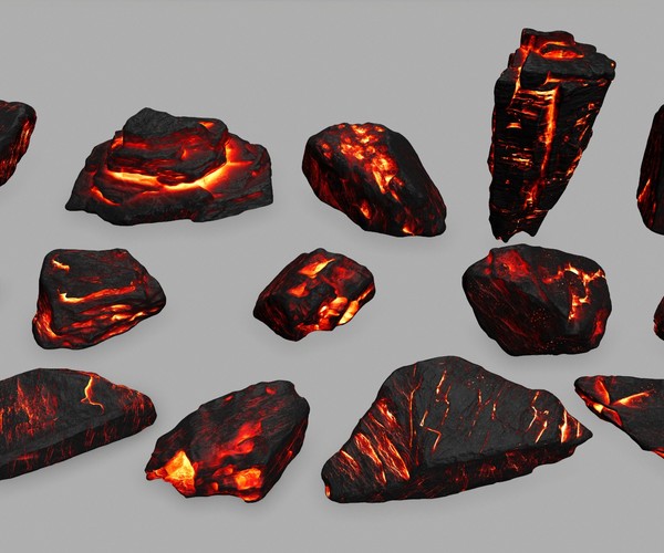 ArtStation - lava rock | Resources
