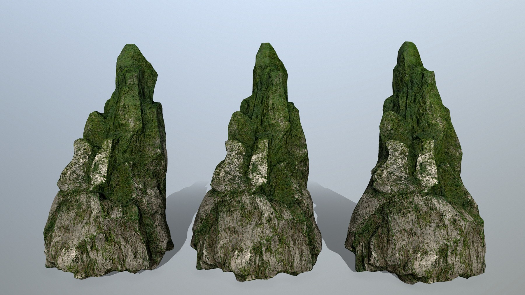 ArtStation - mossy rocks | Resources