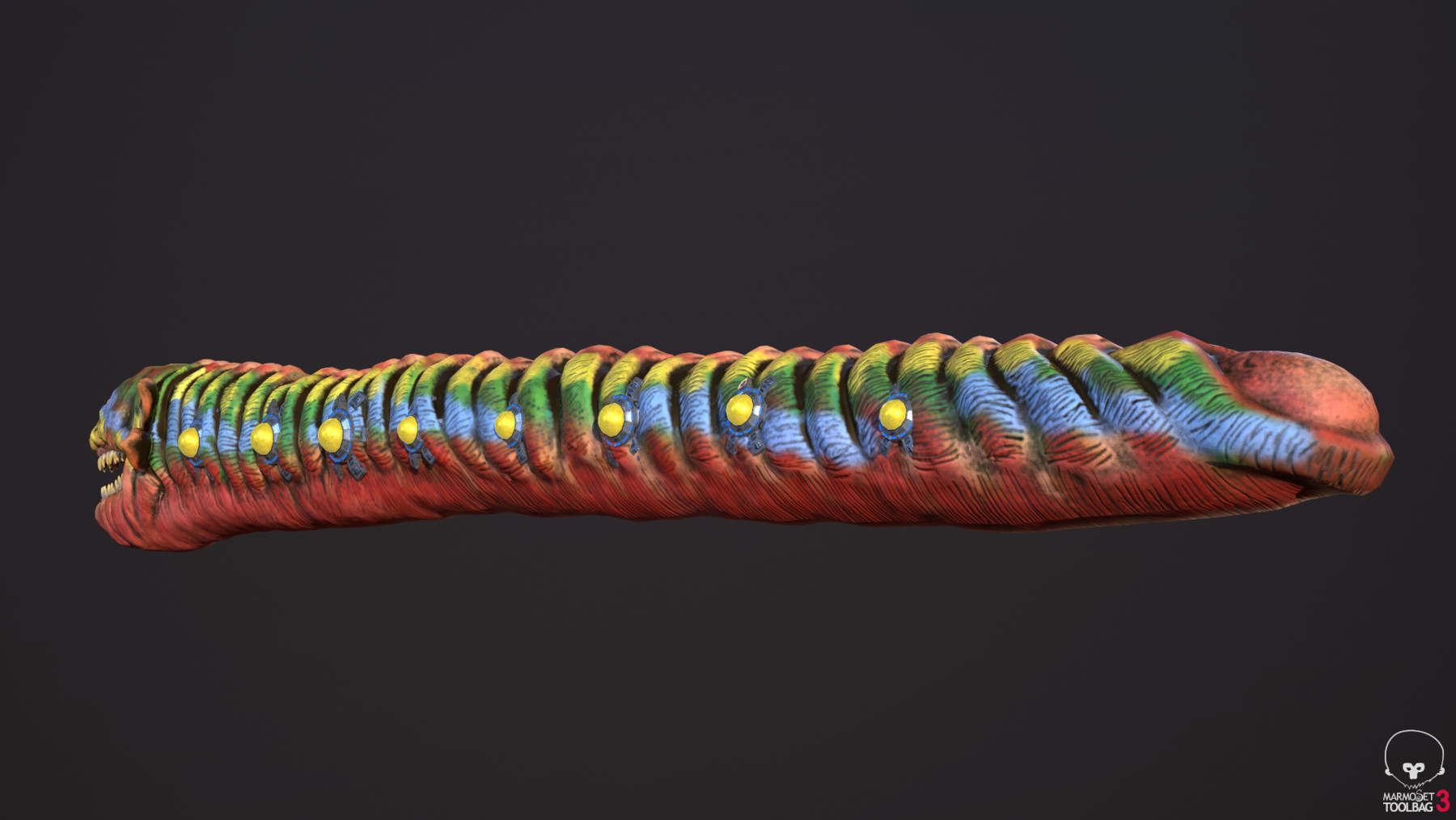 ArtStation - Sharkworm from Outer Space | Game Assets