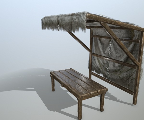ArtStation - market_bench | Resources