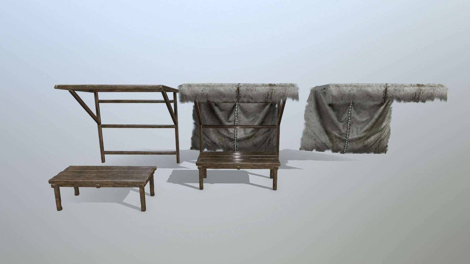 ArtStation - market_bench | Resources