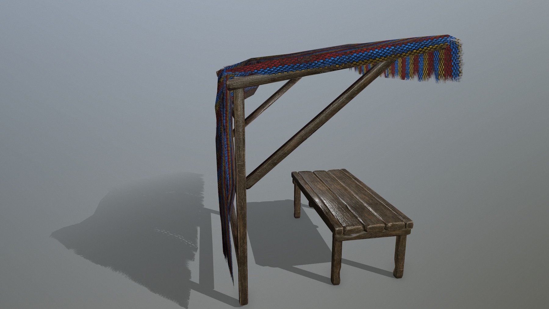 ArtStation - market_bench | Game Assets