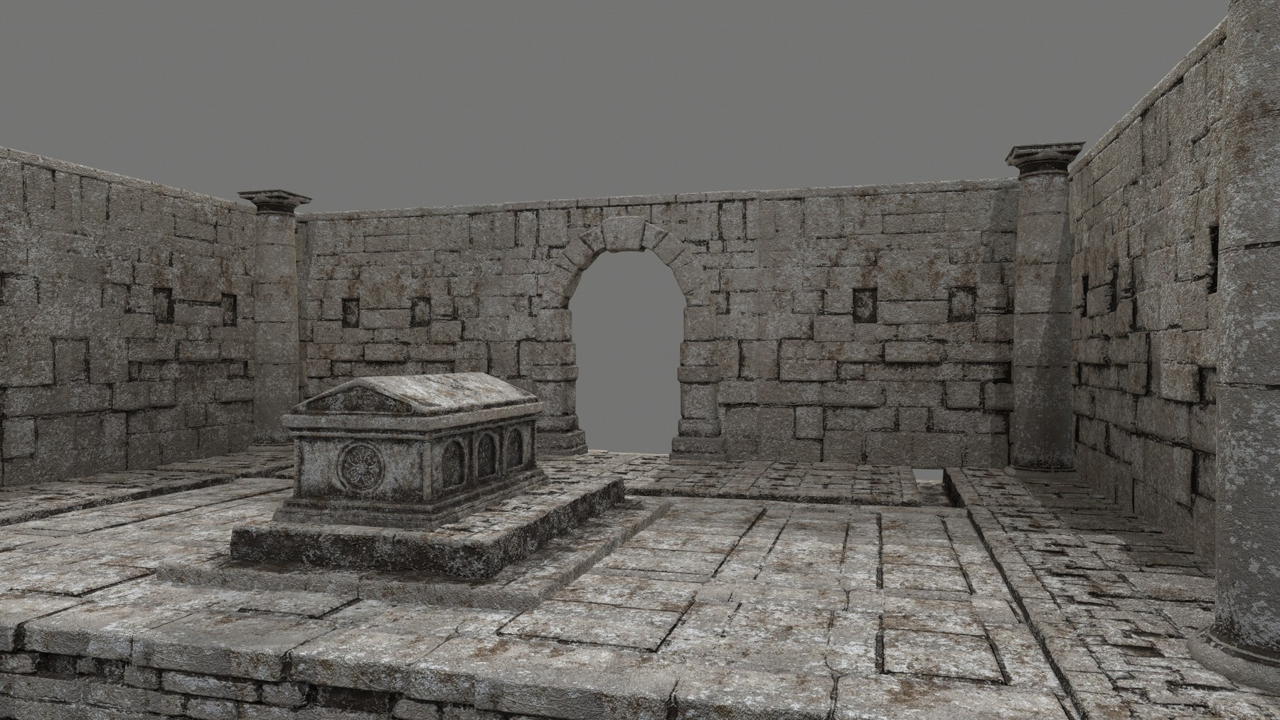ArtStation - ruin set | Resources