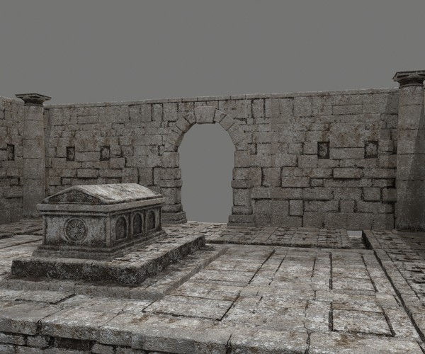 ArtStation - ruin set | Resources