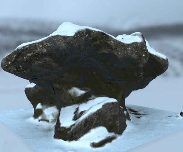 ArtStation - snow rocks | Resources