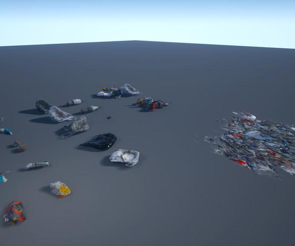 ArtStation - Garbage Game Engine Ready Asset Pack | Game Assets