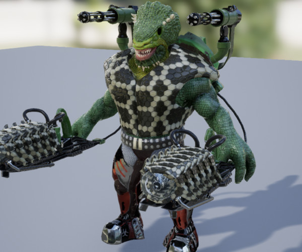 ArtStation - Sci Fi Beast (UE4 Assets) | Game Assets