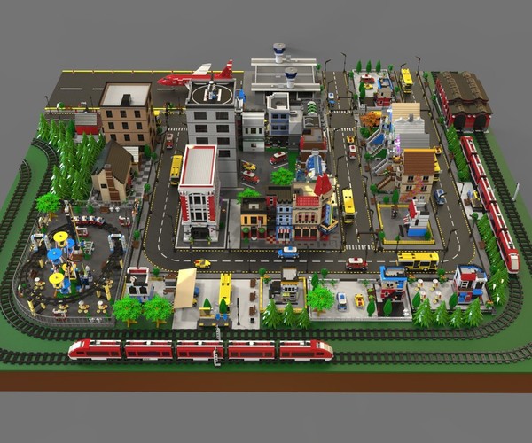 ArtStation - Lego city new 1 | Resources