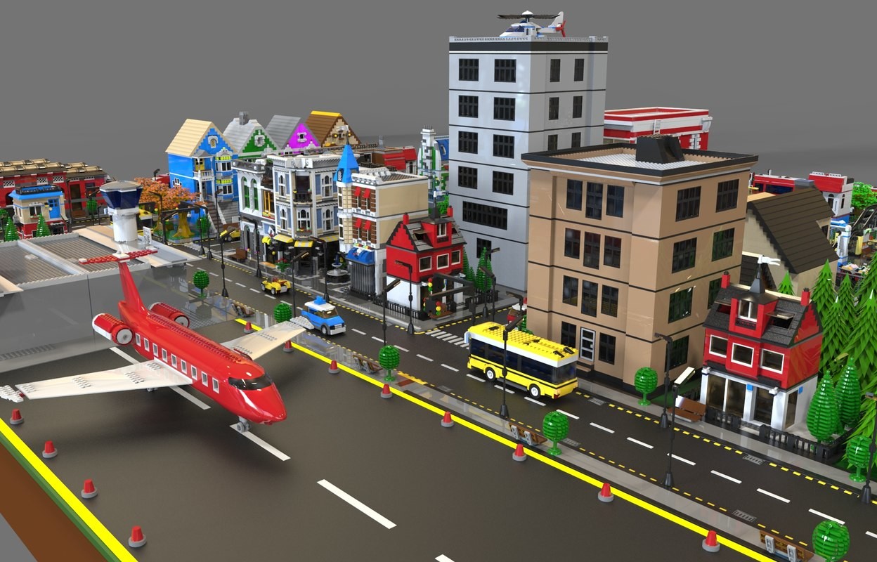 ArtStation - Lego city new 1 | Resources
