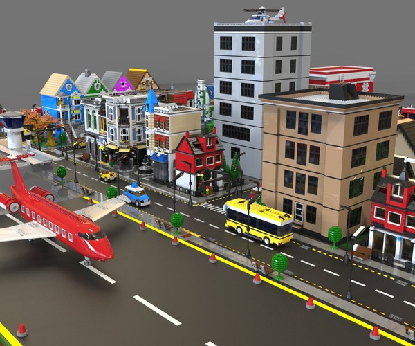 ArtStation - Lego city new 1 | Resources