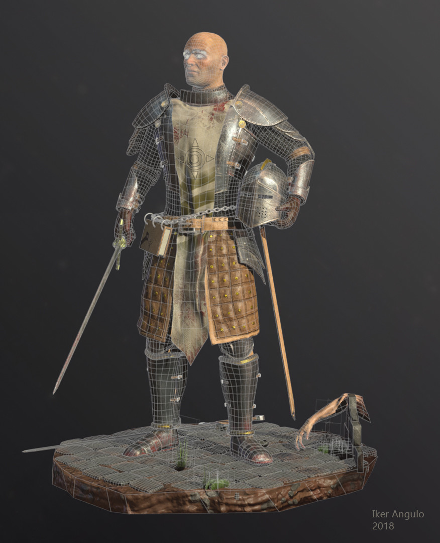 ArtStation - Holy knight | Game Assets