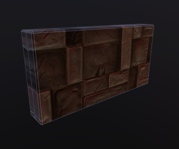 ArtStation - Modular Stylized Handpainted Dungeon | Game Assets