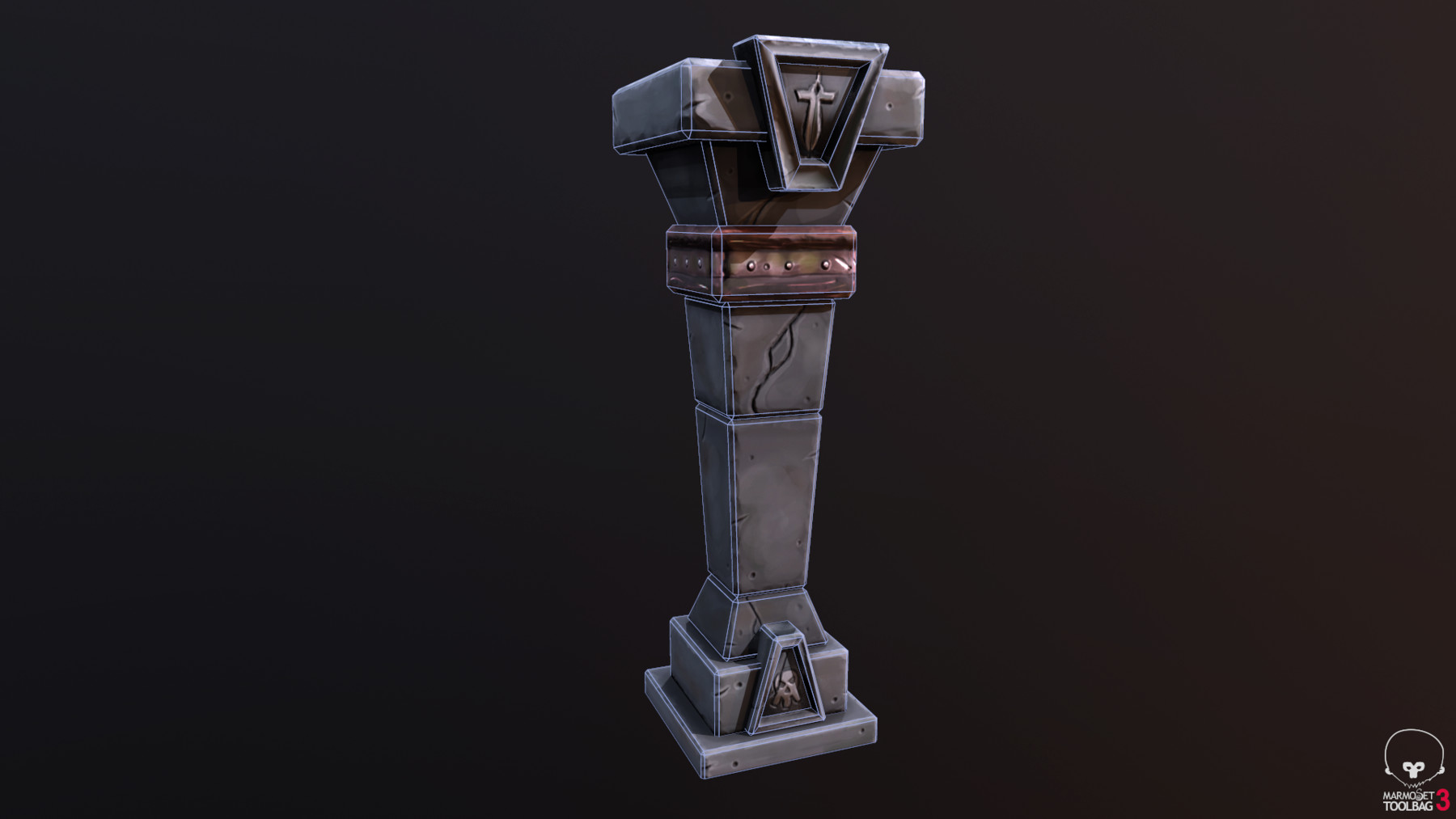 ArtStation - Modular Stylized Handpainted Dungeon | Game Assets