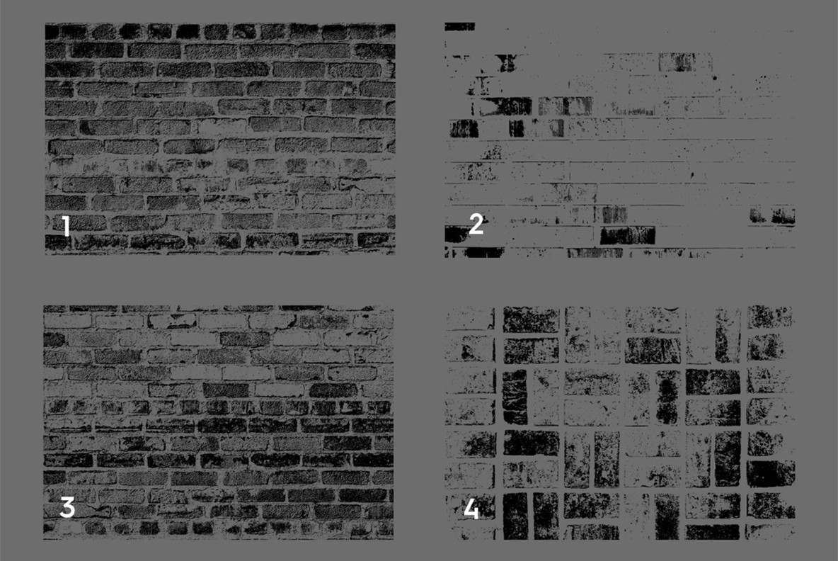 ArtStation - 20 Bricks Wall Texture Overlays | Resources