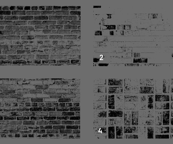 ArtStation - 20 Bricks Wall Texture Overlays | Resources