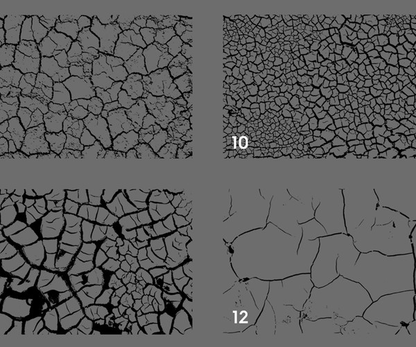 ArtStation - 20 Cracked Dirt Texture Overlays | Artworks