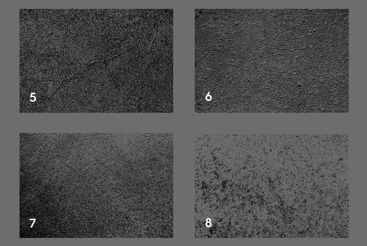 ArtStation - 20 Asphalt & Road Texture Overlays | Brushes