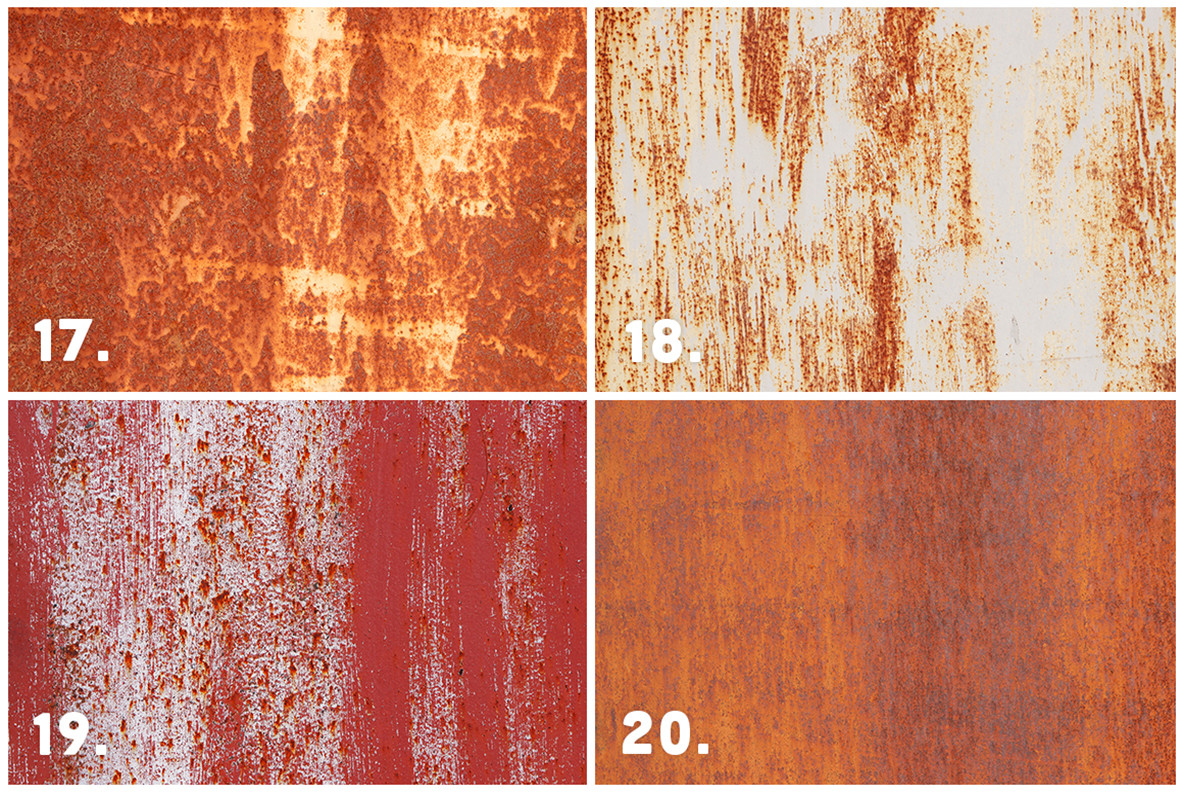 ArtStation - 30 Rust Wall Background Textures | Resources