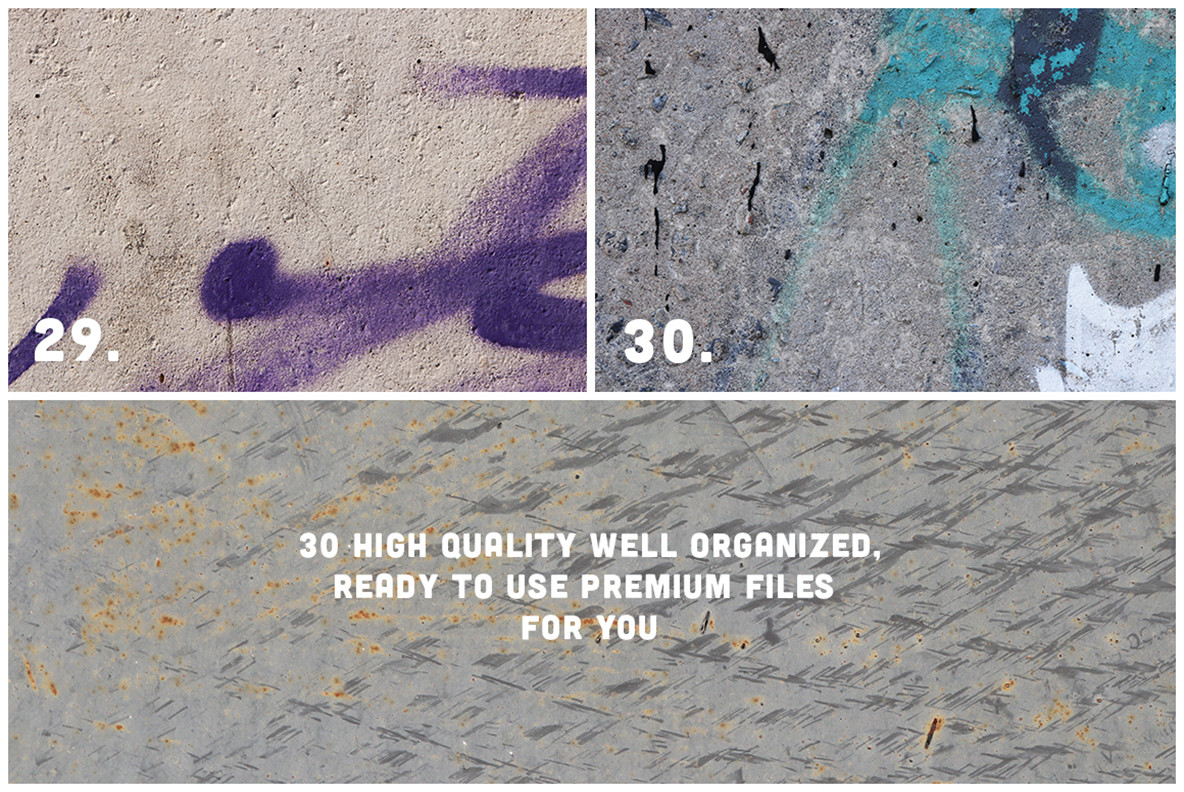 ArtStation - 30 Dirty Wall Background Textures | Resources