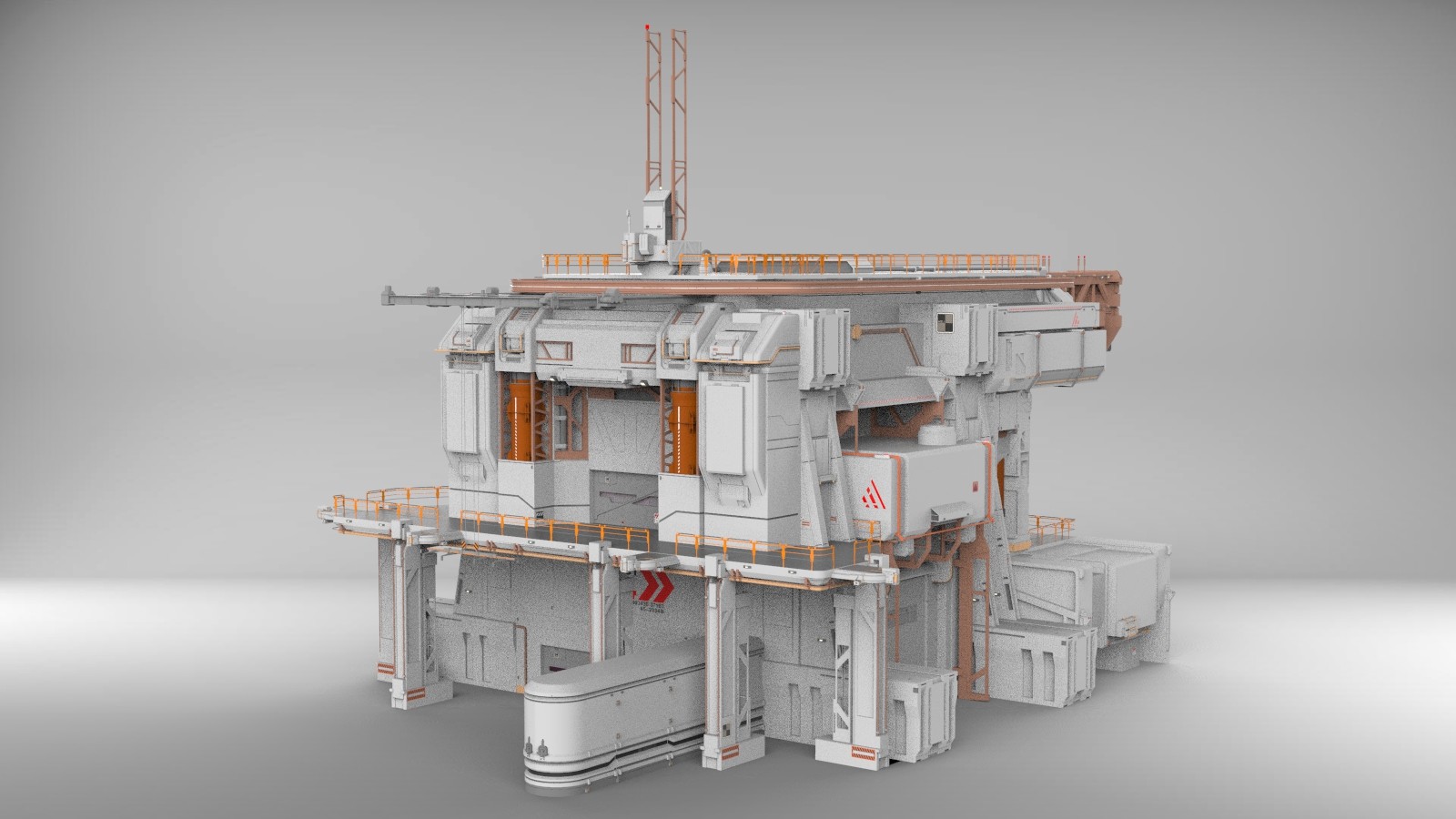 ArtStation - sci-fi architecture 8 | Resources