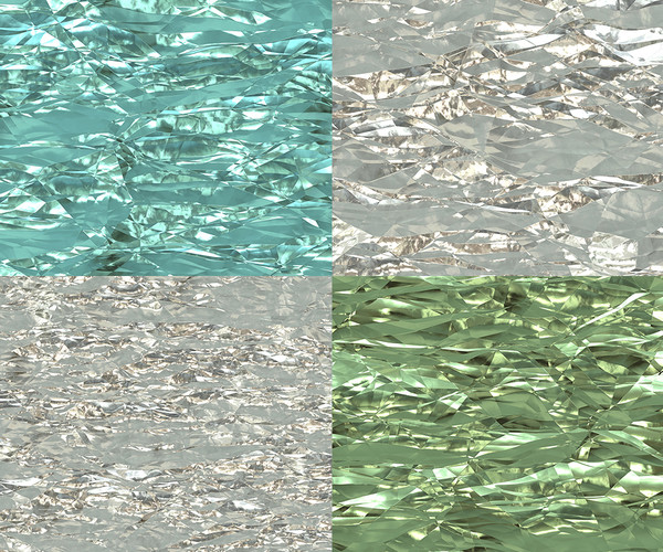 ArtStation - 20 Crumpled Foil Background Textures | Resources