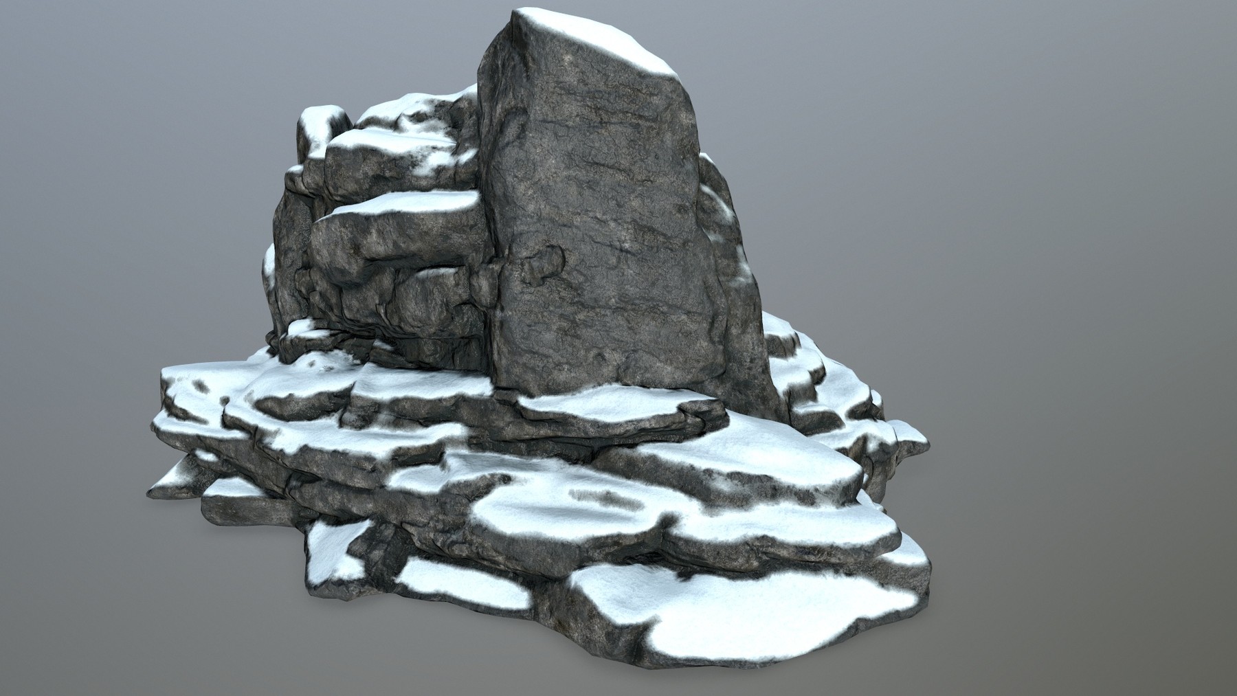 ArtStation - snow rocks | Resources
