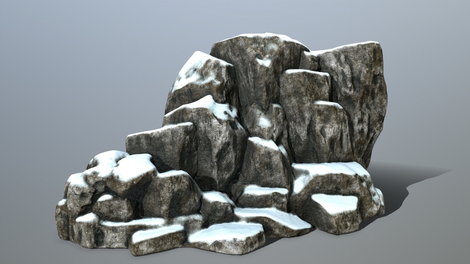 ArtStation - snow rocks | Resources