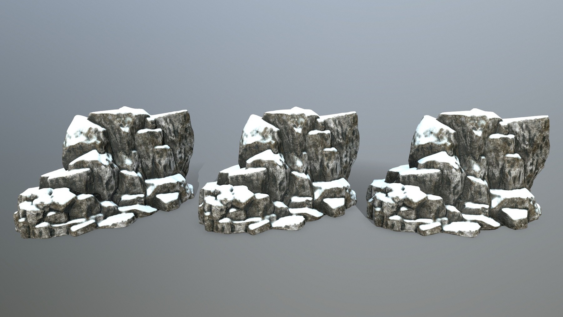 ArtStation - snow rocks | Resources