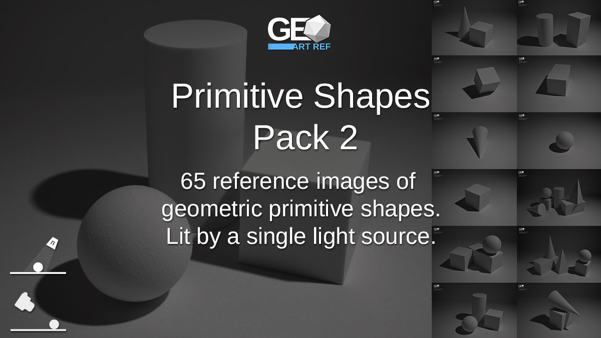 ArtStation - Primitive Shapes Pack 2 | Resources