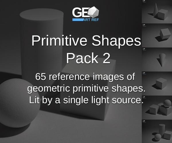 ArtStation - Primitive Shapes Pack 2 | Resources