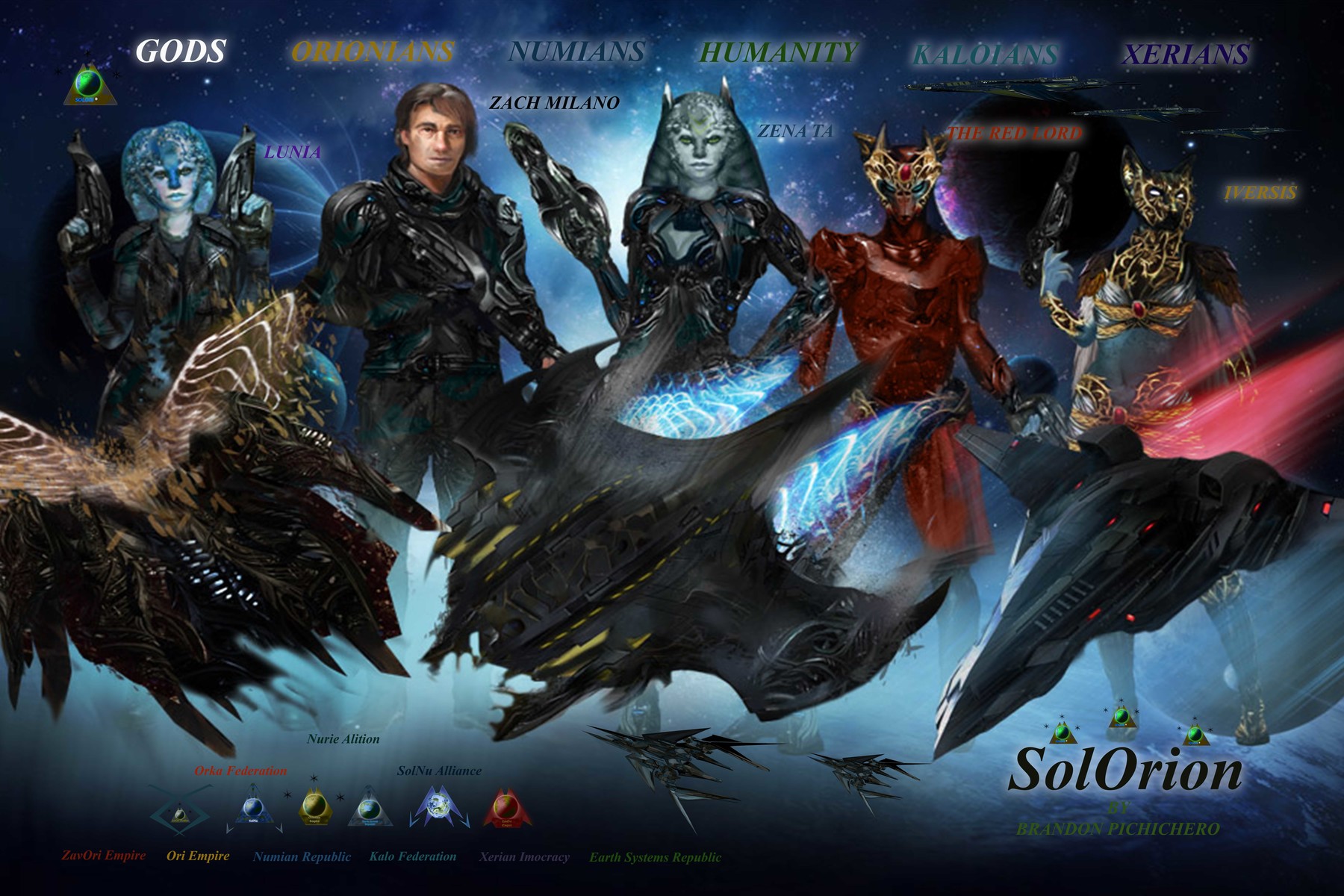 ArtStation - SolOrion Poster Pack | Artworks