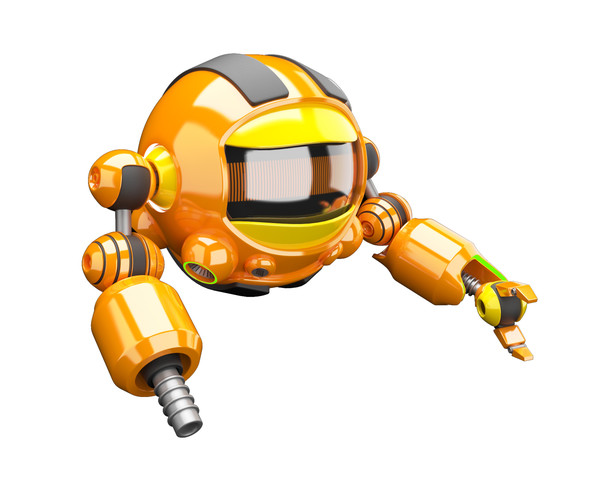 ArtStation - Orange robot | Artworks