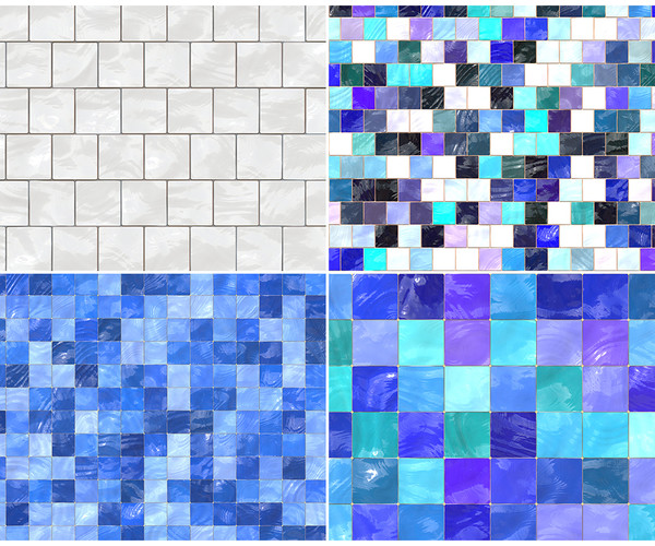 ArtStation - 20 Decorative Tiles Backgrounds | Artworks