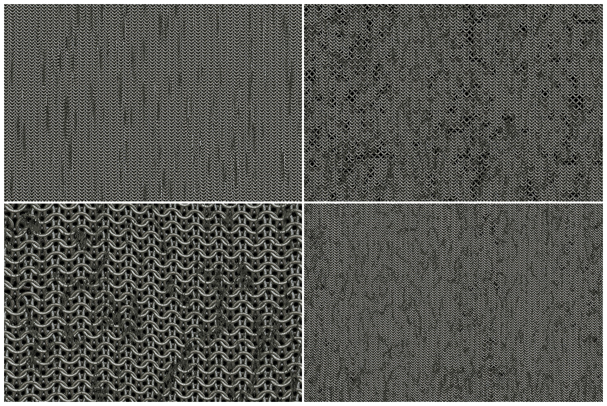 ArtStation - 20 Chain Mail Background Textures | Resources