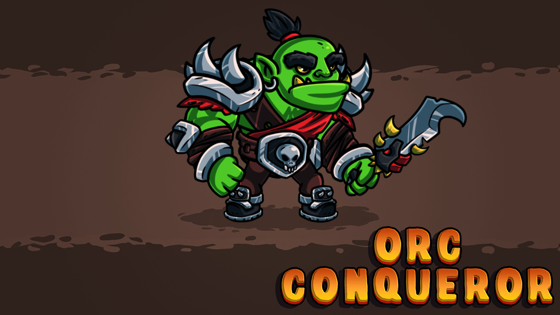 ArtStation - Orc Conqueror 2D Character | Game Assets