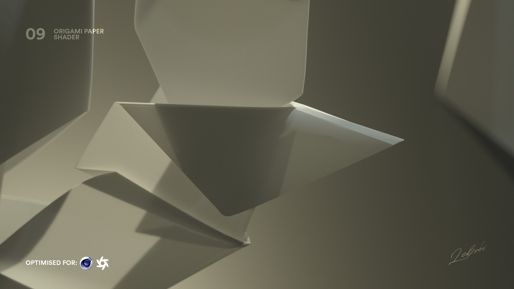 ArtStation - Origami Paper Shader (C4D Octane) | Resources