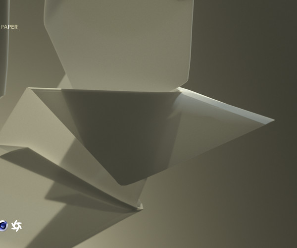 ArtStation - Origami Paper Shader (C4D Octane) | Resources