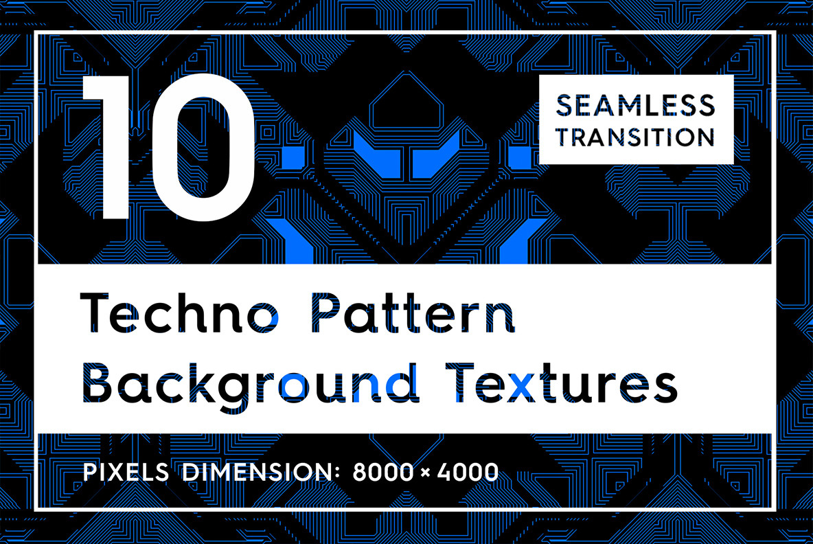 ArtStation - 10 Techno Pattern Backgrounds | Artworks