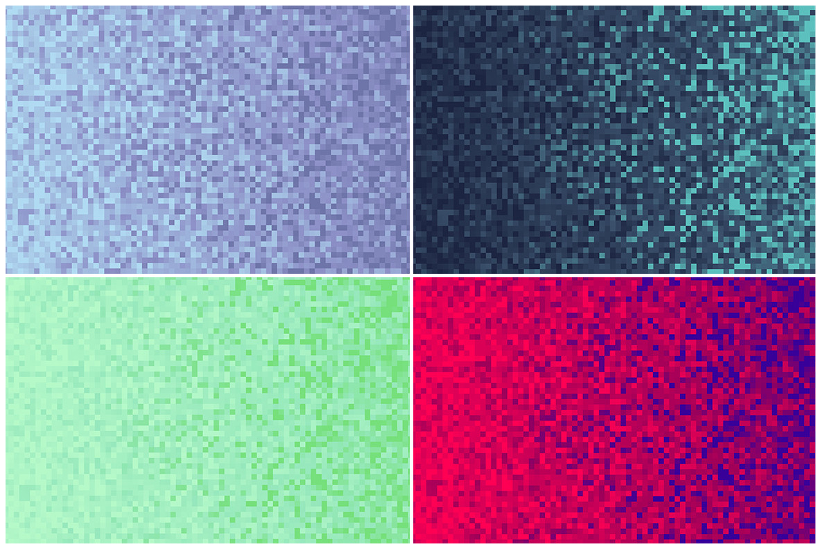 ArtStation - 20 Pixilated Gradient Backgrounds | Artworks