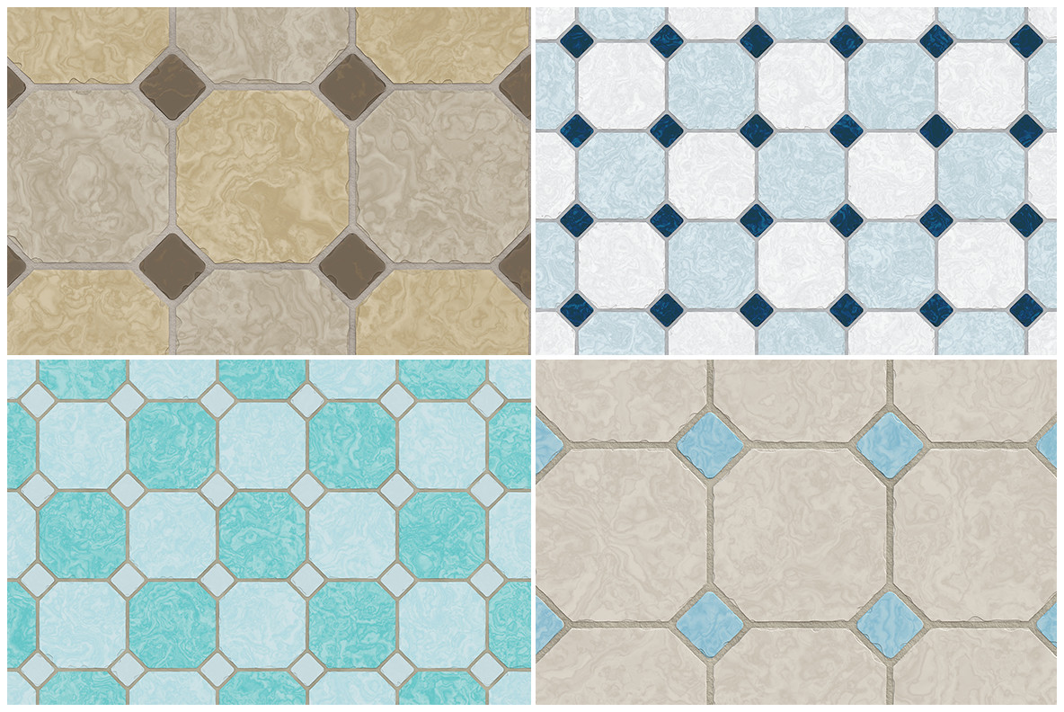ArtStation - 10 Classic Floor Tile Textures | Resources